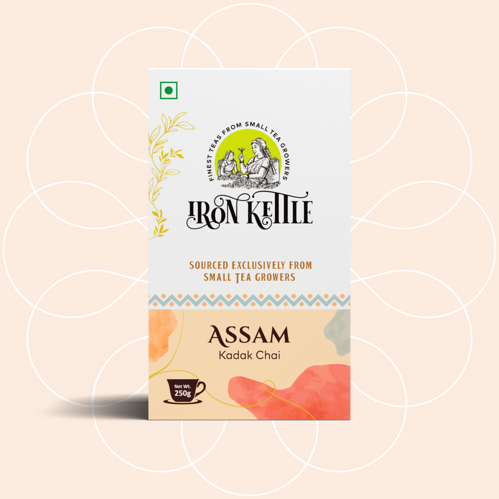 Buy Assam Kadak Chai Online - Assam Tea - Iron Kettle