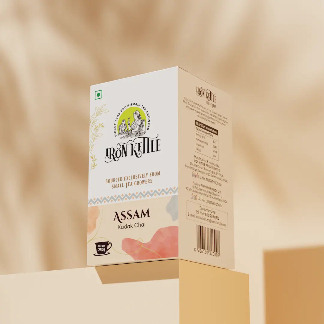 Buy Assam Kadak Chai Online - Assam Tea - Iron Kettle