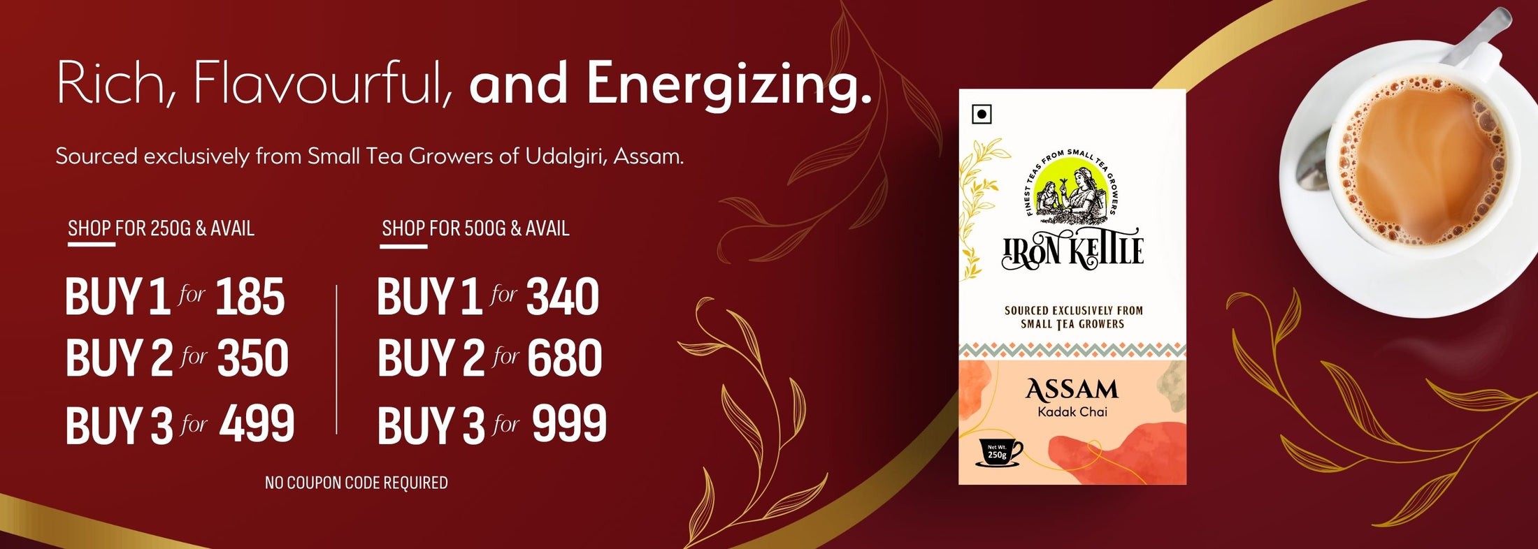 Iron Kettle - The World of Finest Teas | Buy Premium Tea Online