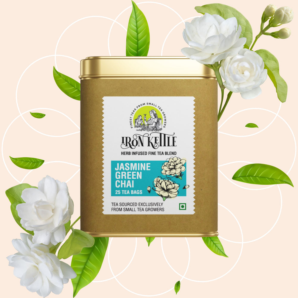 Jasmine Green Tea - Flavoured Green Tea - Iron Kettle