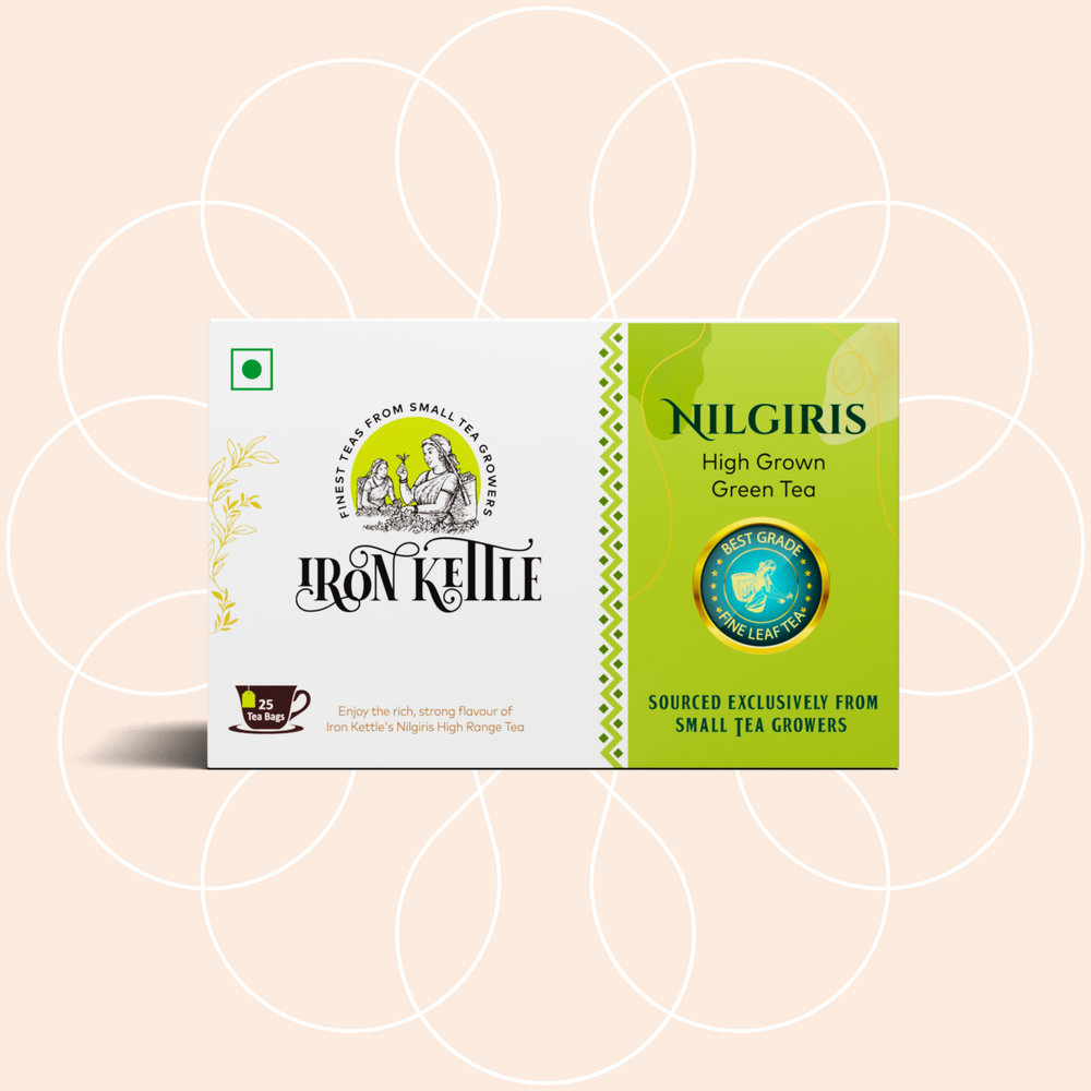 Buy Nilgiris Green Tea Online in India - Iron Kettle