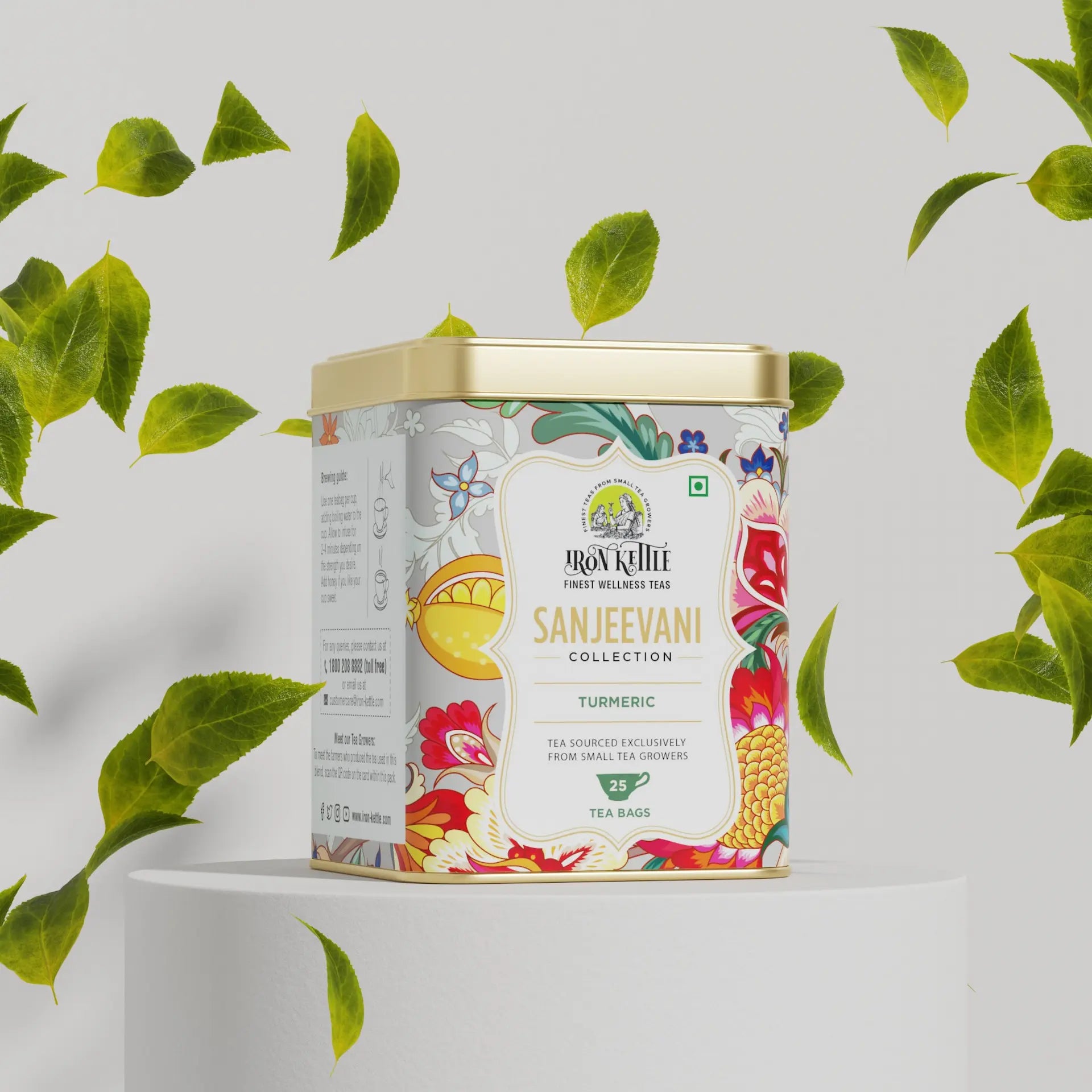 Buy Turmeric and Amla Chai Online - Immunity Tea - Iron Kettle