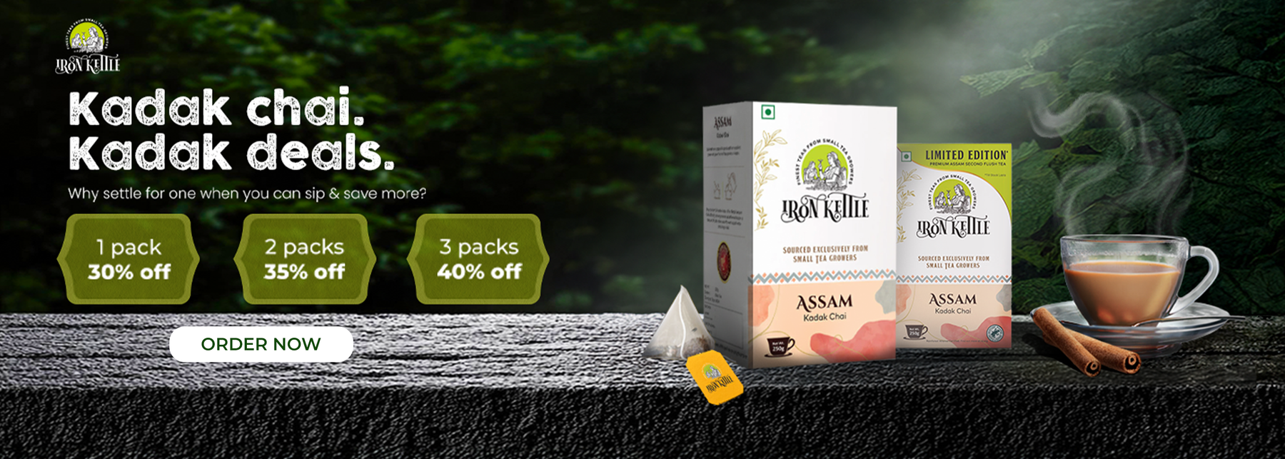 Iron Kettle - The World of Finest Teas | Buy Premium Tea Online