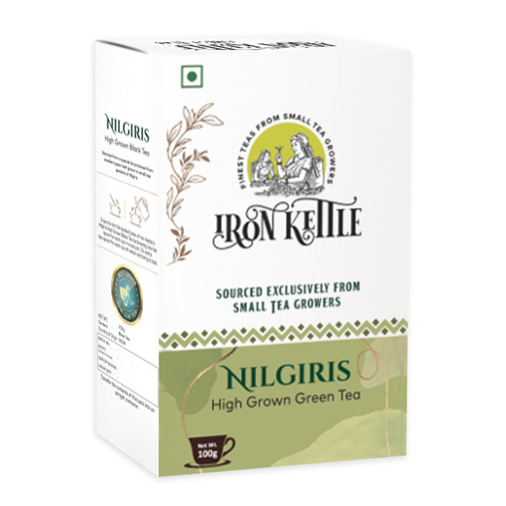 Buy Nilgiris High Grown Green Tea Online at Best Prices | Iron Kettle