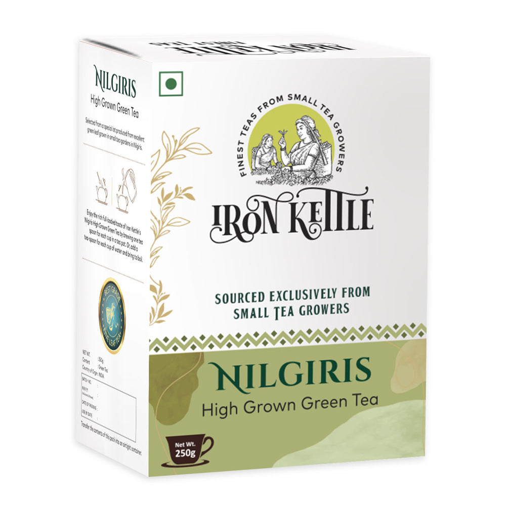 Buy Nilgiris High Grown Green Tea Online at Best Prices | Iron Kettle
